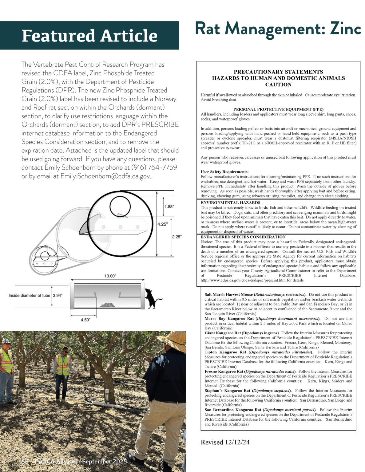 Rats in the Valley - CAPCA